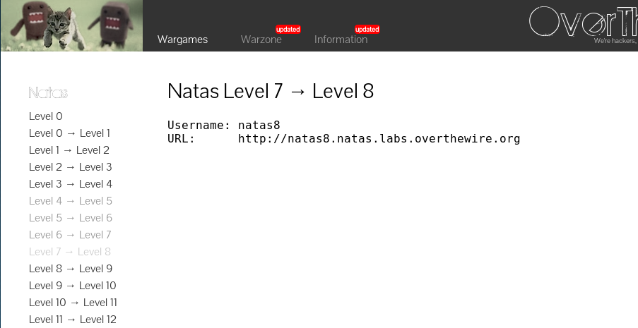Natas level 8 - OverTheWire - Paso a Paso (Walkthrough) en Español - Init0 (blog)